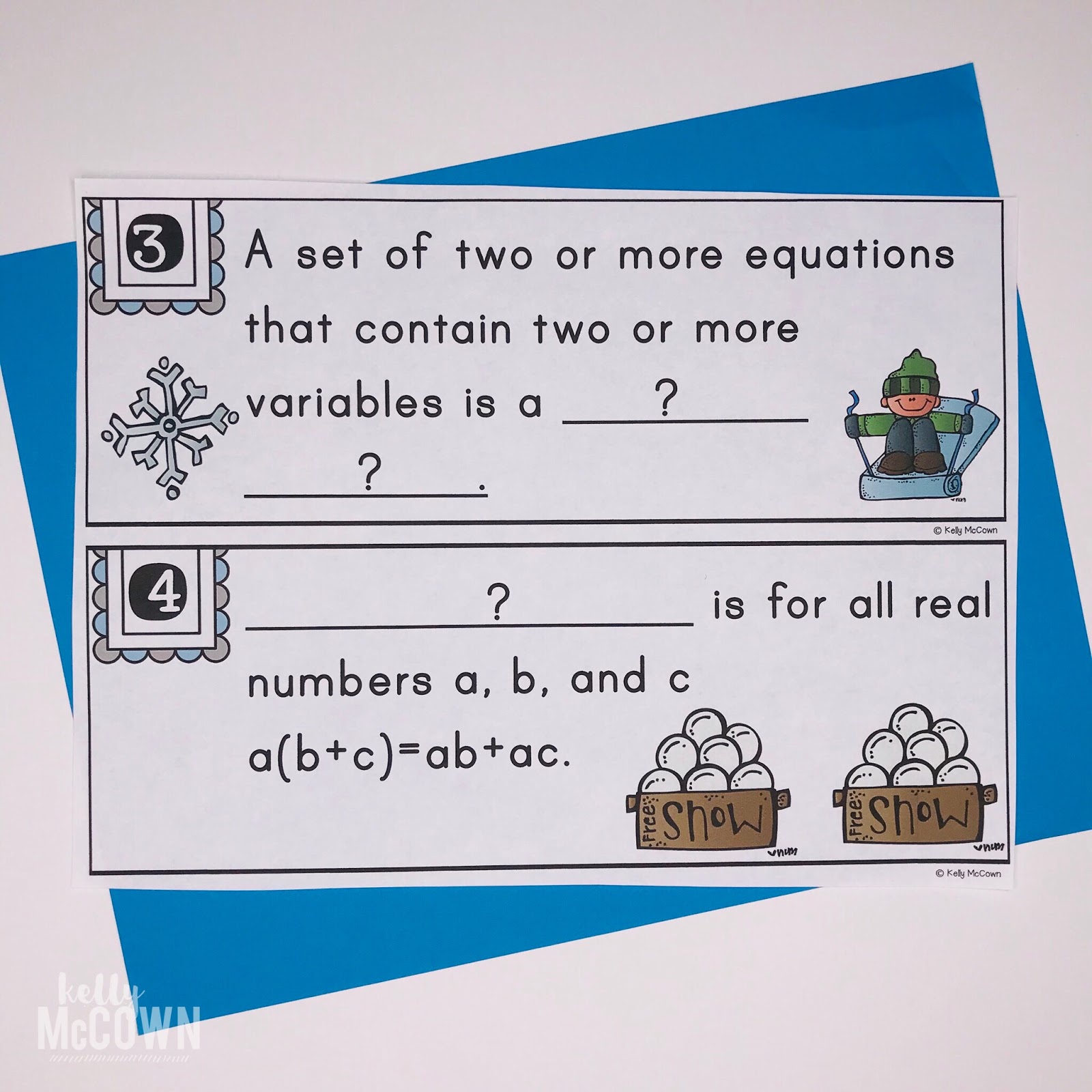 Kelly McCown: Writing Math in January (Grades 6-8)