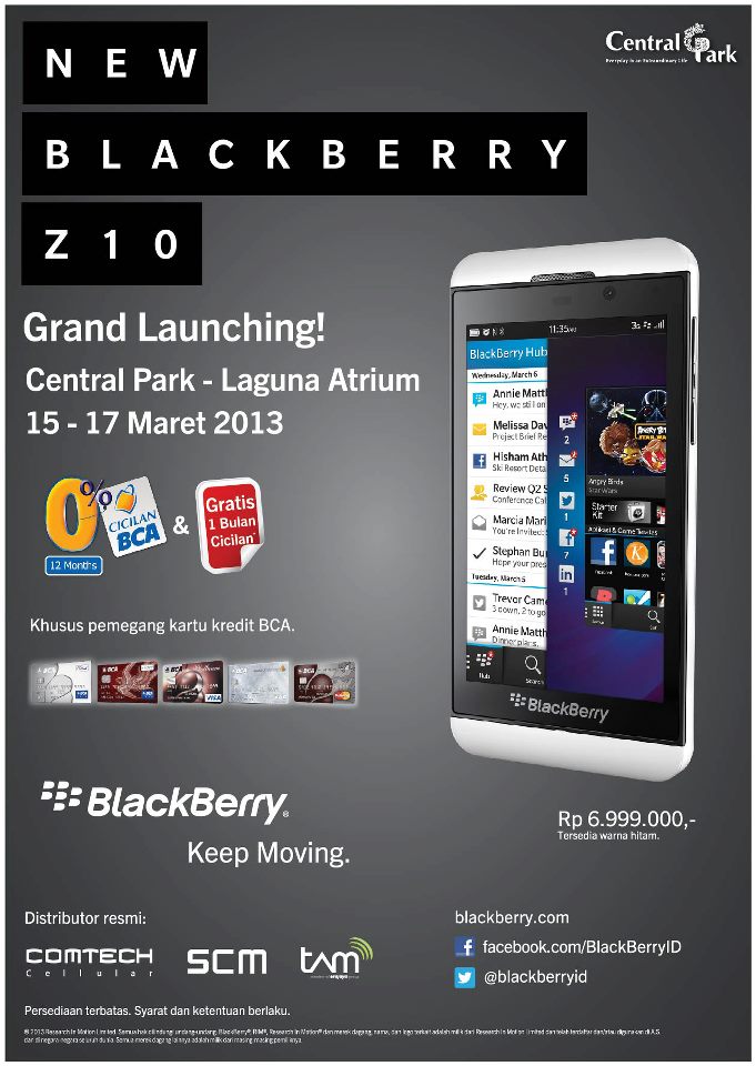 New BlackBerry Z10 Grand Launching