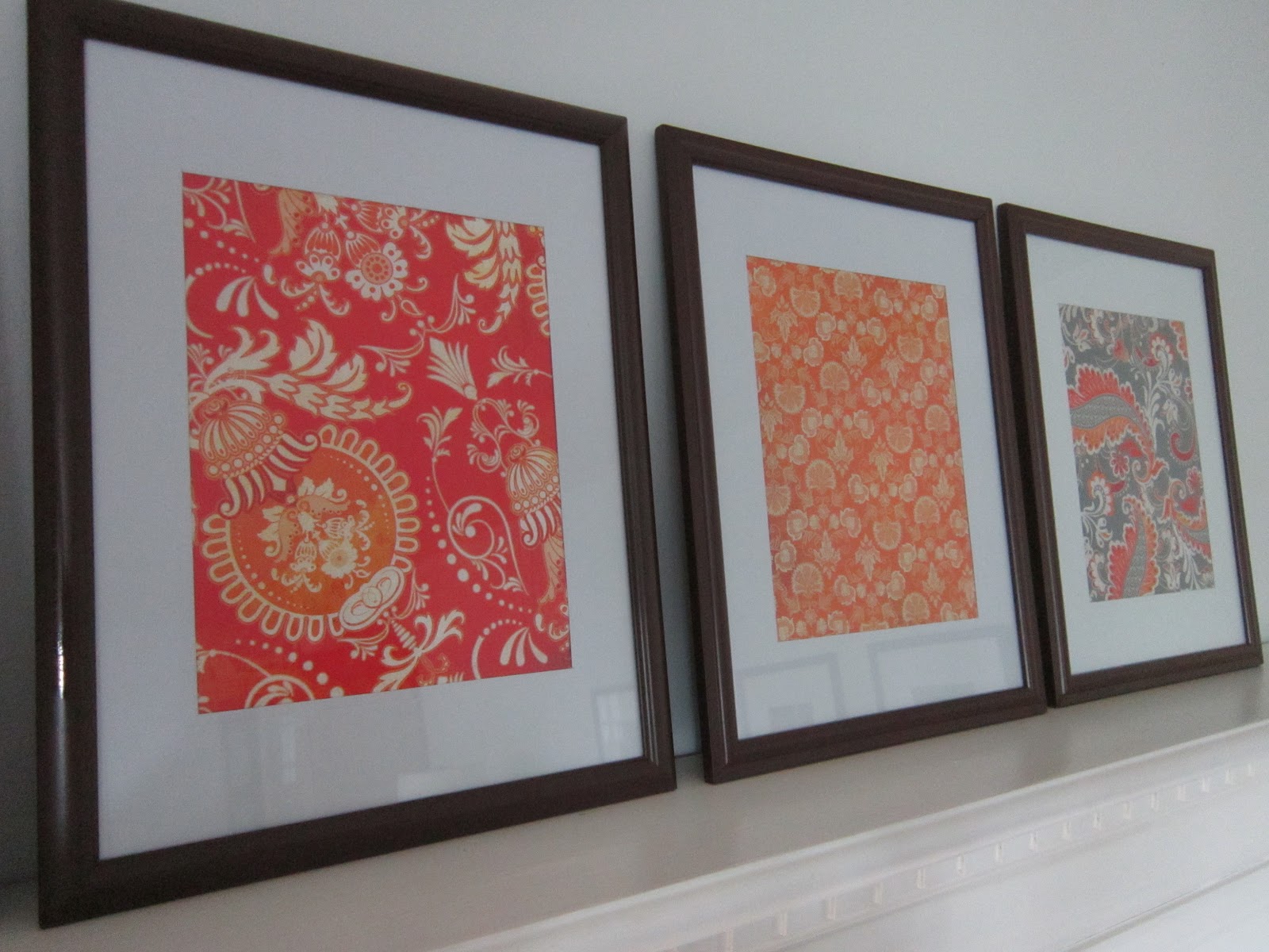 Design Megillah: Framed Decorative Paper as Art