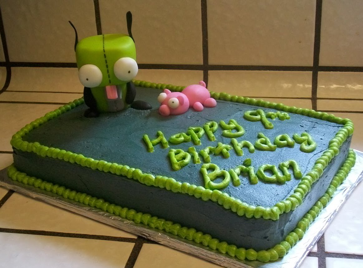 Sharon's Creative Cakes: Invader Zim