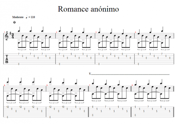 cursoguitarrajoven: ROMANCE ANÓNIMO