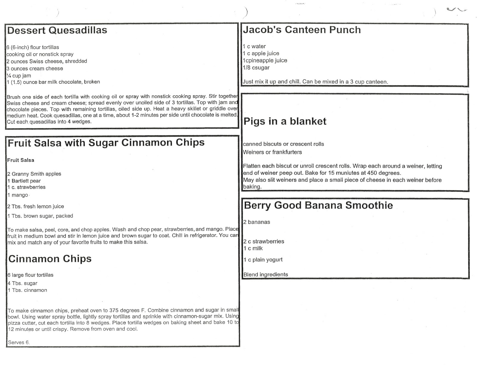 Porter Rockwell District Cub Scouts: Cooking with Cub Scouts