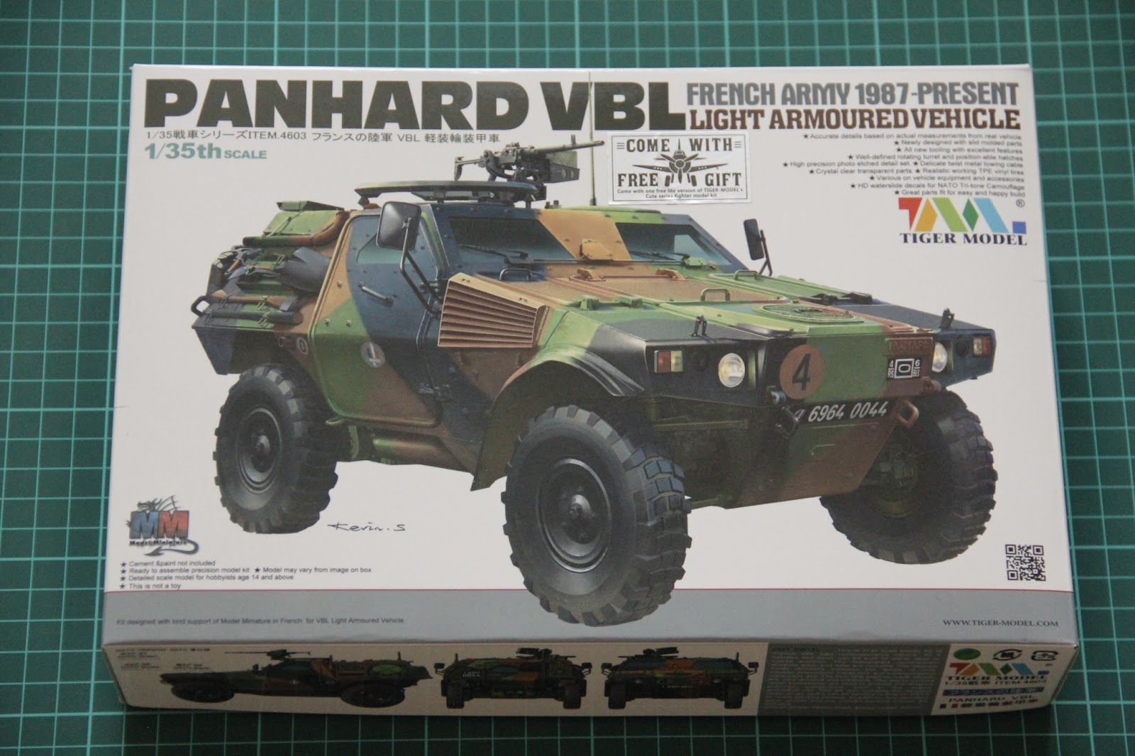 Tiger Model 1/35 Panhard VBL (4603) - DetailScaleView