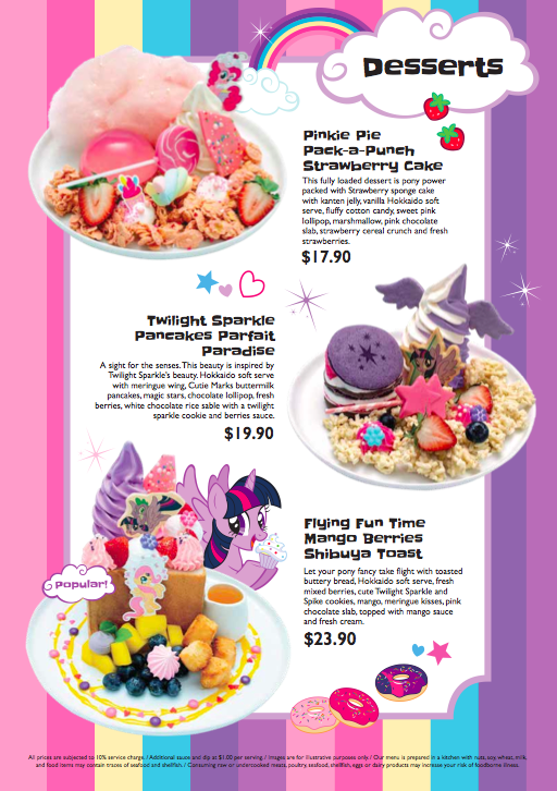 Equestria Daily - MLP Stuff!: My Little Pony Pop-Up Cafes Heading to ...