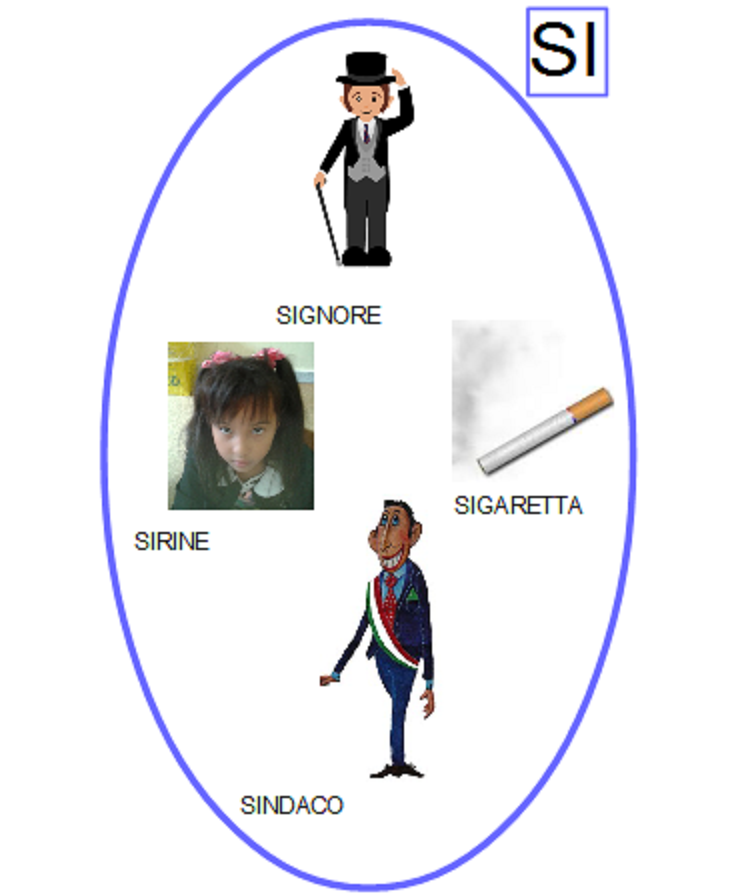 insieme: INSIEMI DI PAROLE CON S