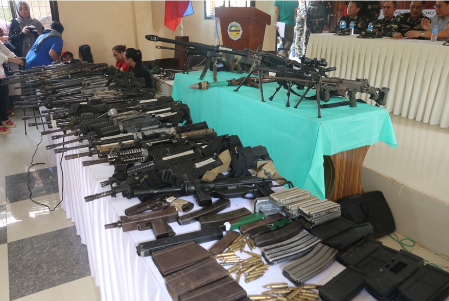 MINDANAO PAGADIAN FRONTLINE: 43 loose firearms, mostly high-powered ...
