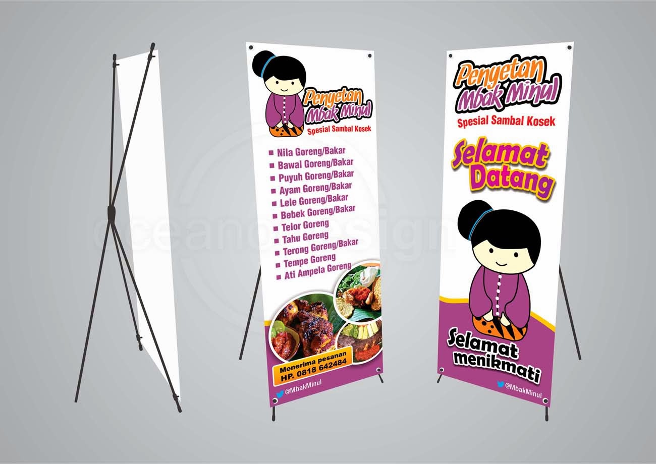 Desain X Banner Keren Contoh Desain Spanduk Images