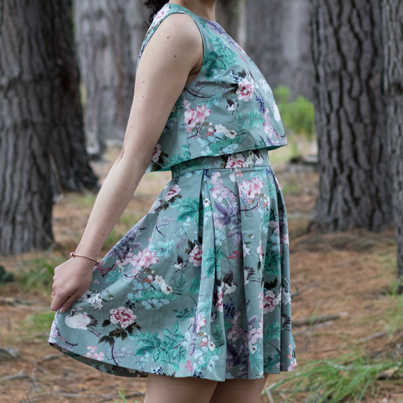 Review: Simplicity 8086, View B – Cute Layered Dress