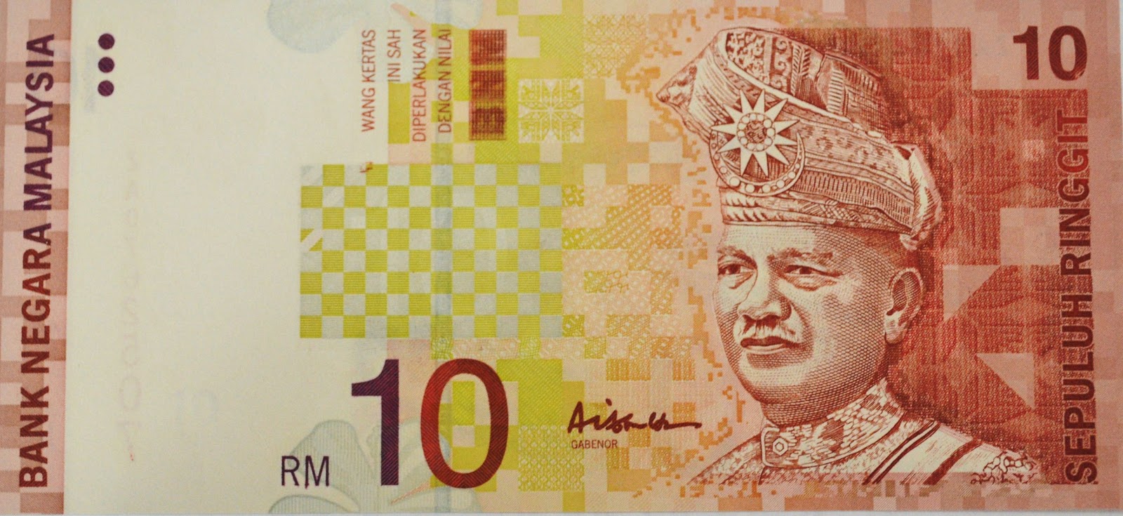 Galeri Sha Banknote: WANG KERTAS TANDATANGAN TAN SRI ALI ABUL HASSAN TENGAH