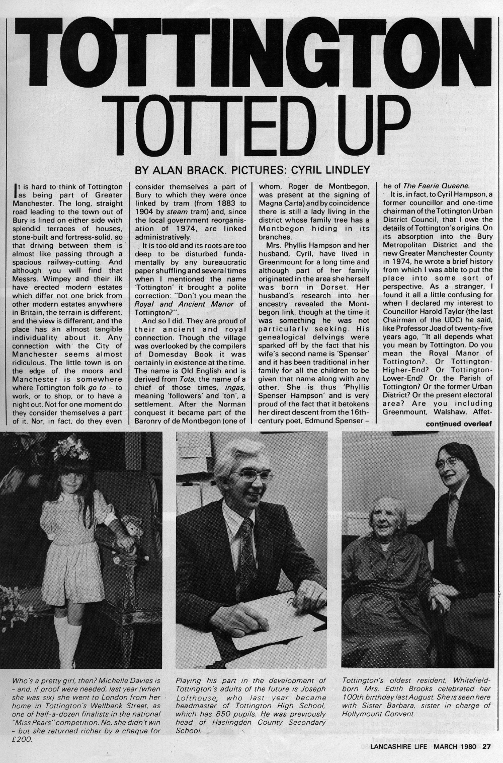 Tottington 1980 by Lancashire Life