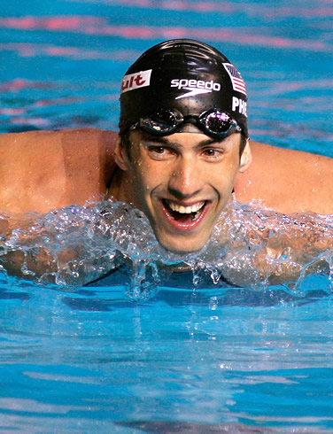 MEJORES DEPORTISTAS: MICHAEL PHELPS-NATACION