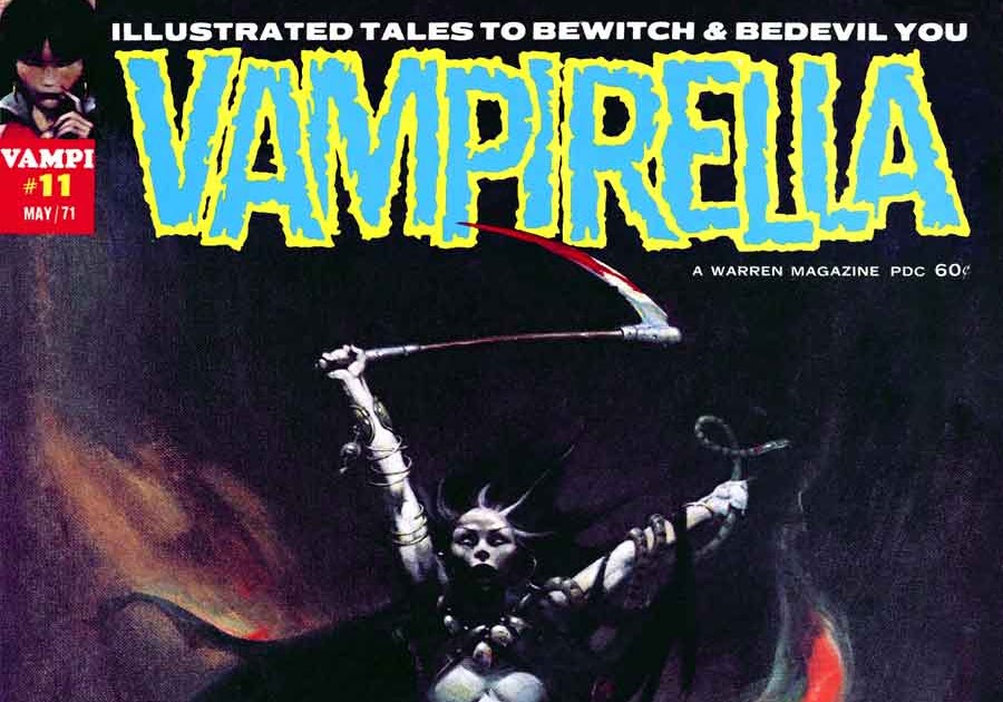 Vampirella #11 - Frank Frazetta cover - Pencil Ink