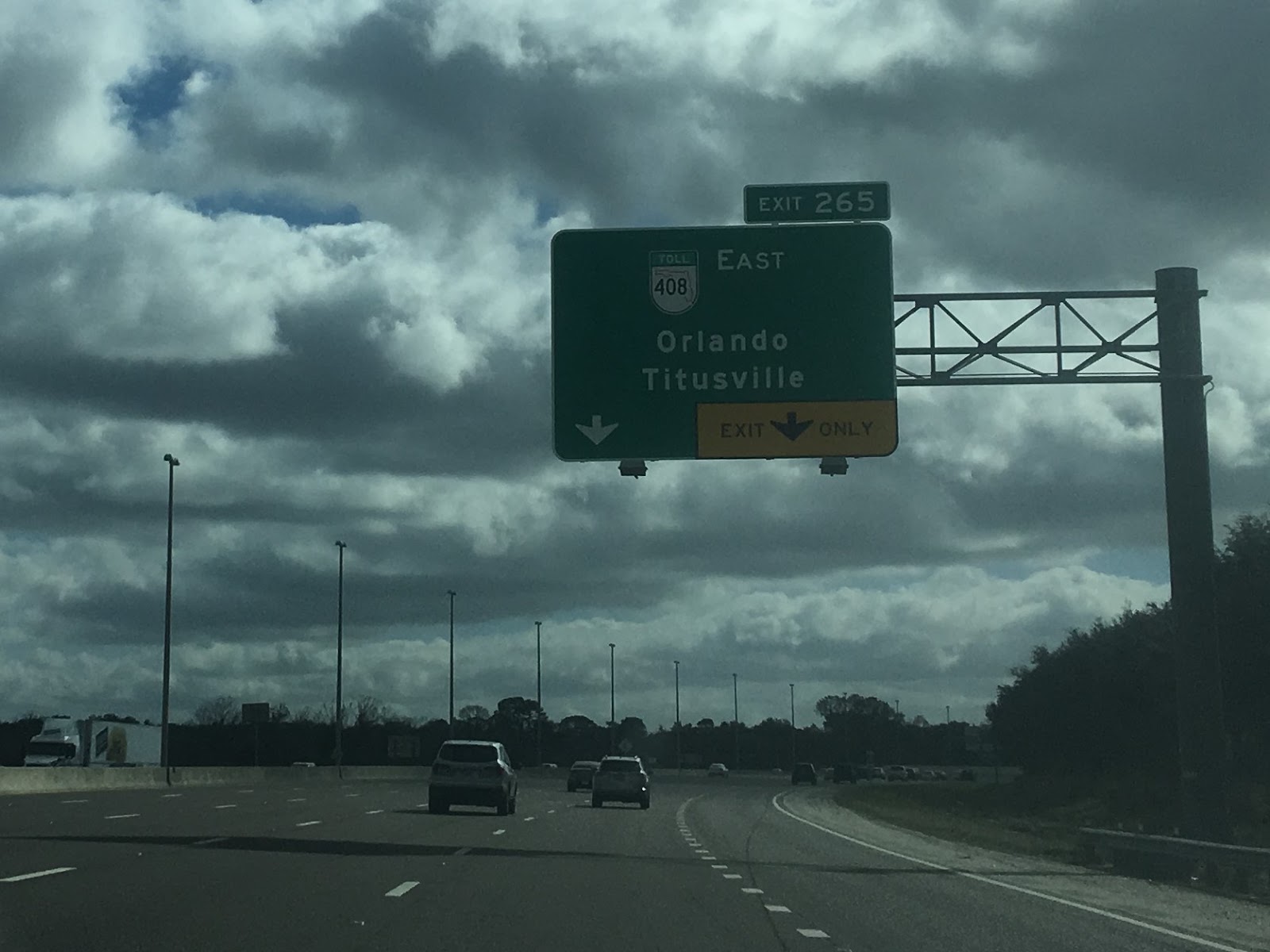 Florida State Road 408/East-West Expressway (Florida's Turnpike east to ...