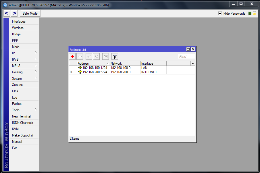 Konfigurasi IP Address pada MikroTik RouterOS | Pengetahuan IT