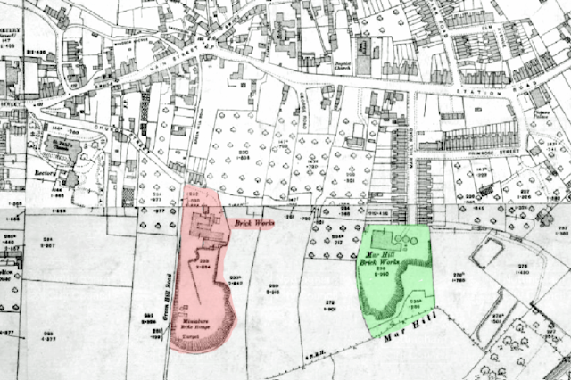 East Midlands Named Bricks : Nottingham Brickworks - part 1 - Mapperley ...