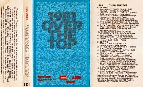 The Hideaway: Aussie 80s Comps, Part Two: 1981