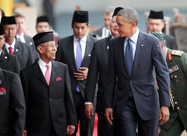 ISU GLOKAL DAN GLOBAL: GAMBAR BARACK OBAMA DI MALAYSIA