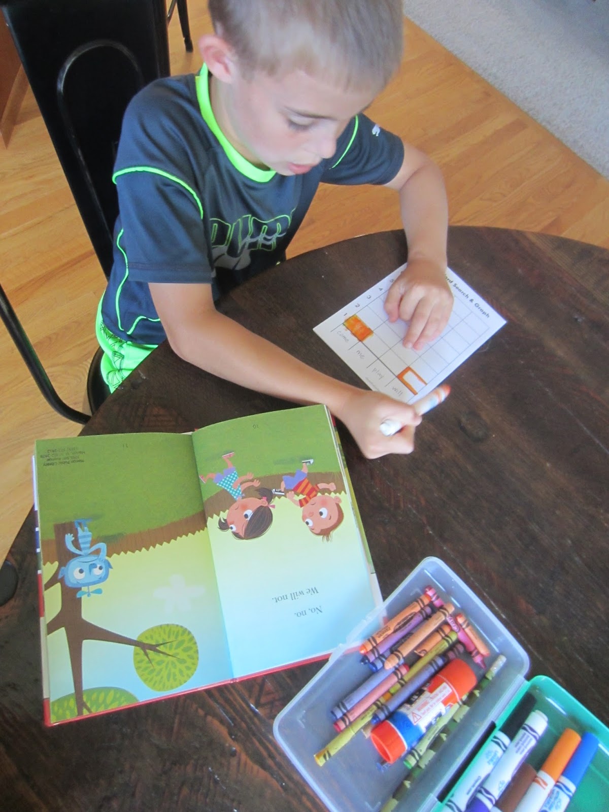 Relentlessly Fun, Deceptively Educational: Sight Word Search & Graph