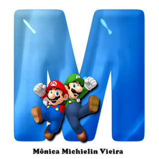 Abecedario con Luigi y Mario Bros. Luigi and Mario Bros Alphabet. - Oh ...