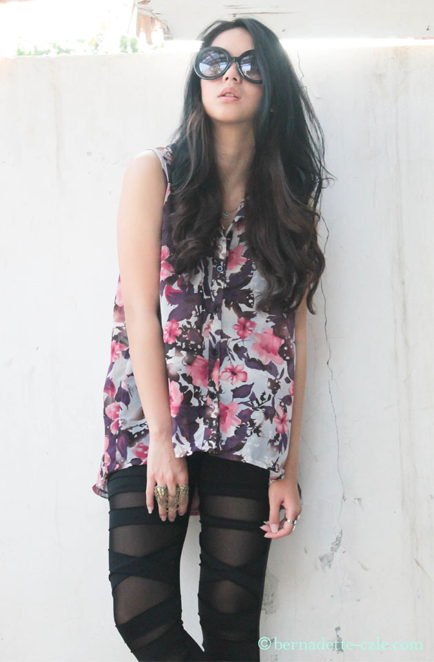 Style Before Dawn: RIPPED FLOWER