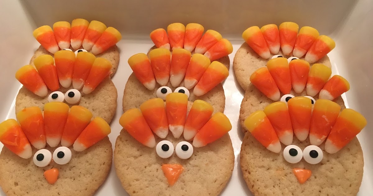 Beyond Frosted Cupcakes: Turkey Cookies