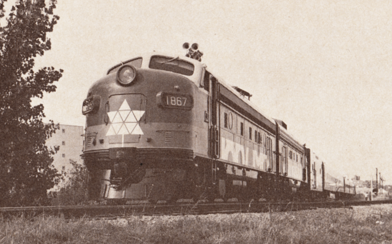 Rolly Martin Country: 1967 Confederation Train Power - Mechanical ...