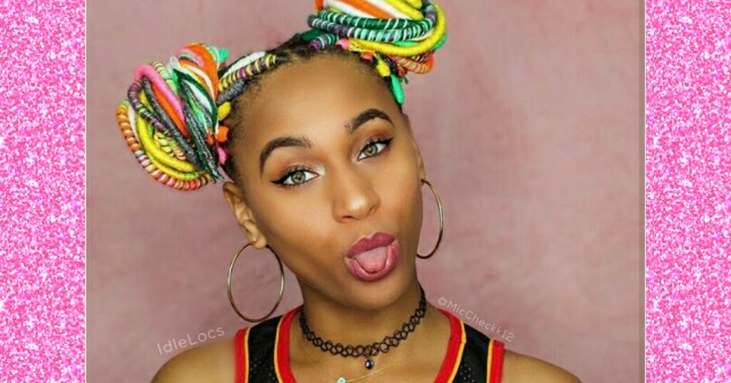 COLOURFUL FAUX LOCS