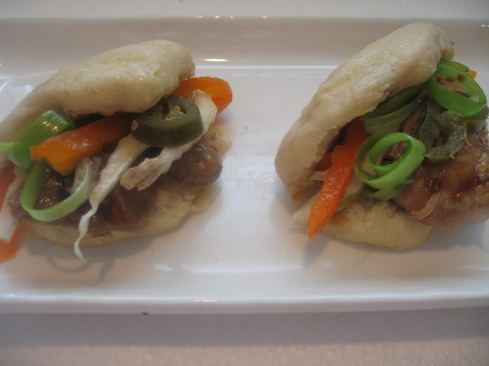 Lulu Cooks and Tells: Slow Cooker Peking Chicken with Steamed Buns (Cuapao)