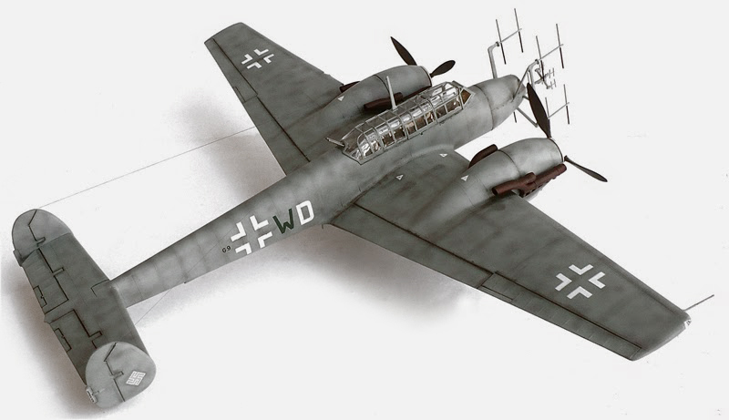 The Great Canadian Model Builders Web Page!: Messerschmitt Bf 110 G-4 ...