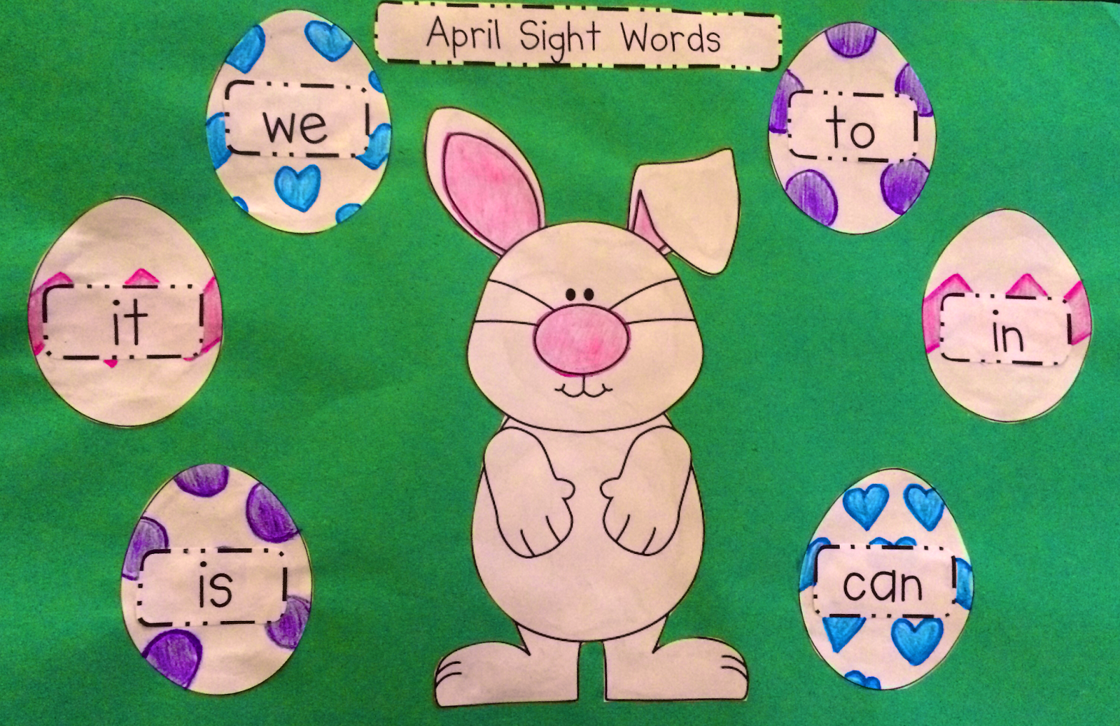 Splendor in Kinder: Sight Word Mats (Monthly: September-May)