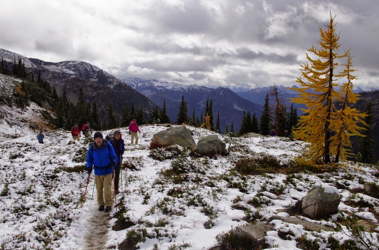 Pacific Northwest Seasons: Northwest Fall Hiking: Golden Larches on the ...