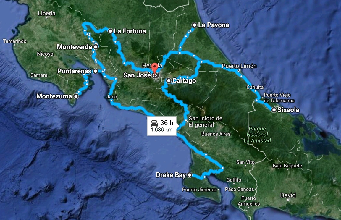 TRAVEL ROUTE: octubre 2014