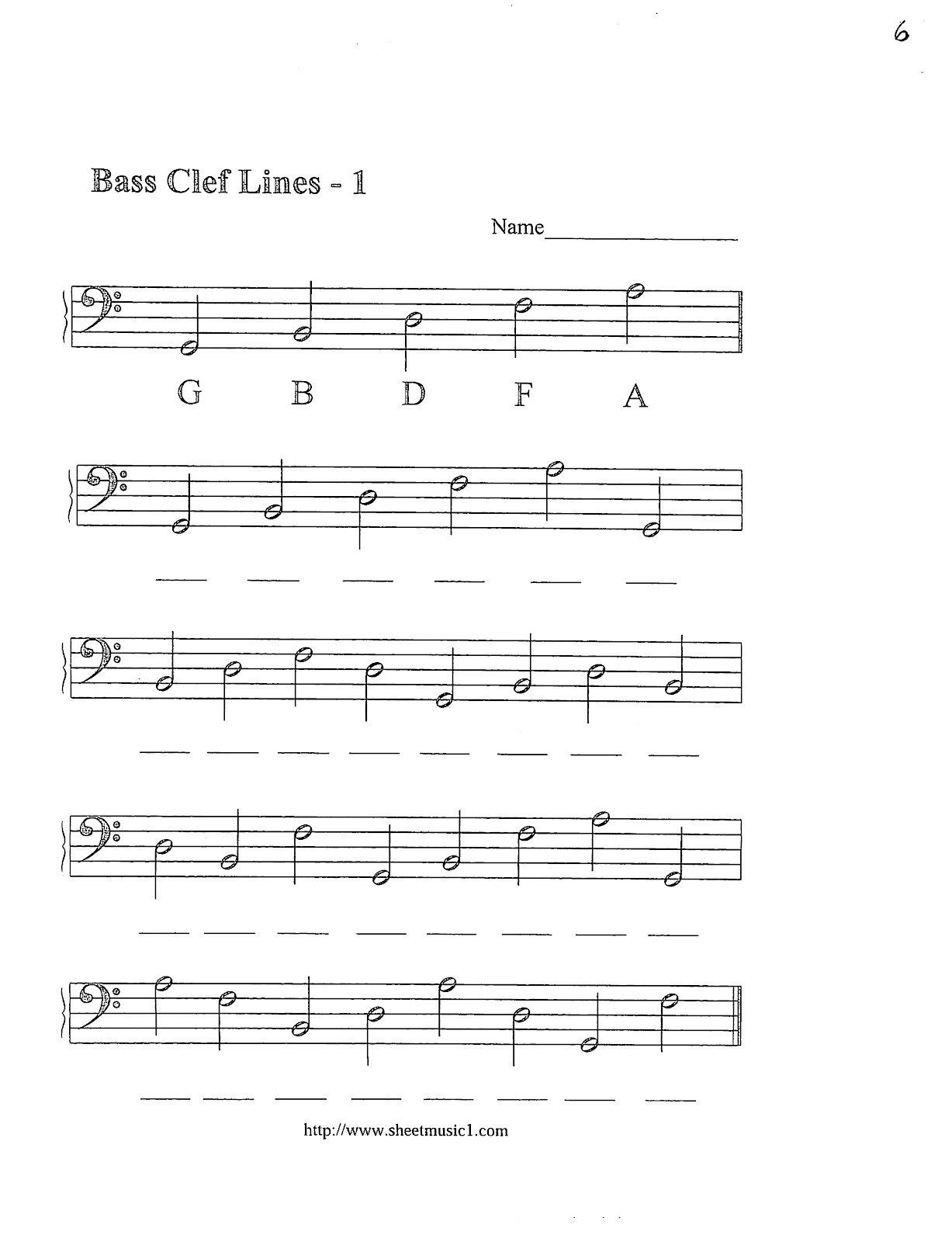 Miss Jacobson's Music: THEORY #7: BASS CLEF NOTE READING
