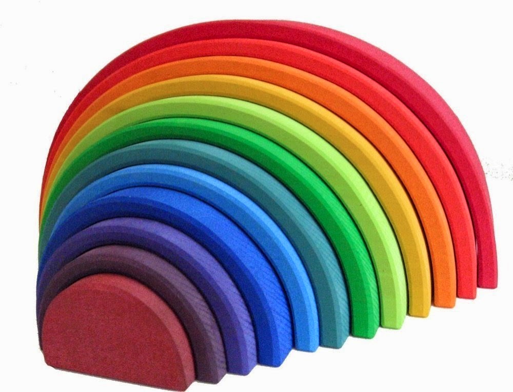 HOW TO PLAY WITH A WOODEN RAINBOW | you clever monkey