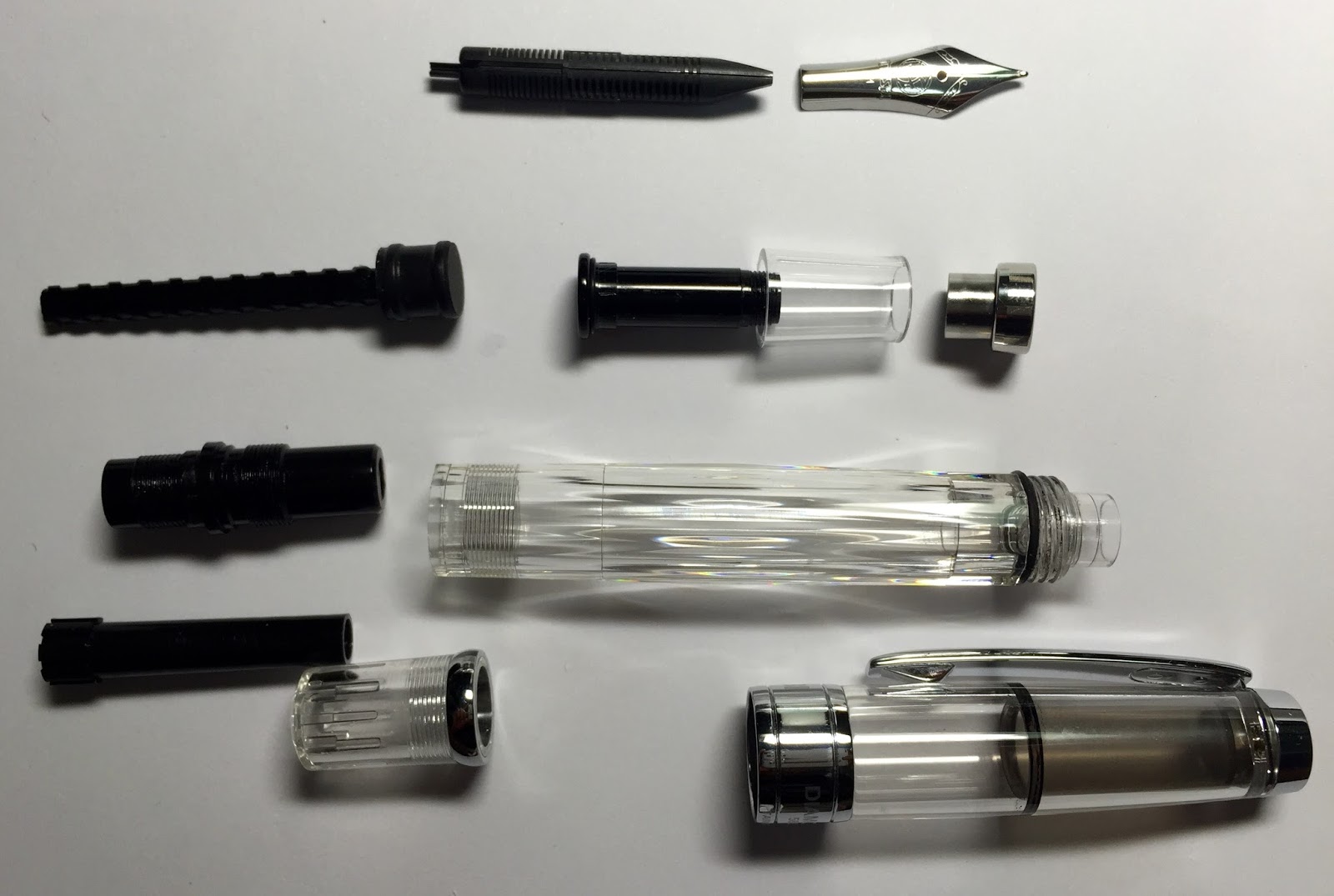Art of Pens: Everyday Writers Part 1 of 2: TWSBI Diamond 580 (Clear ...