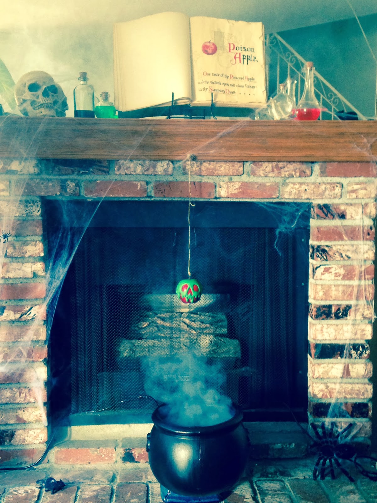 Art of Hector S. Reynoso: Witch's Poisoned Apple and Poison Spell Book ...