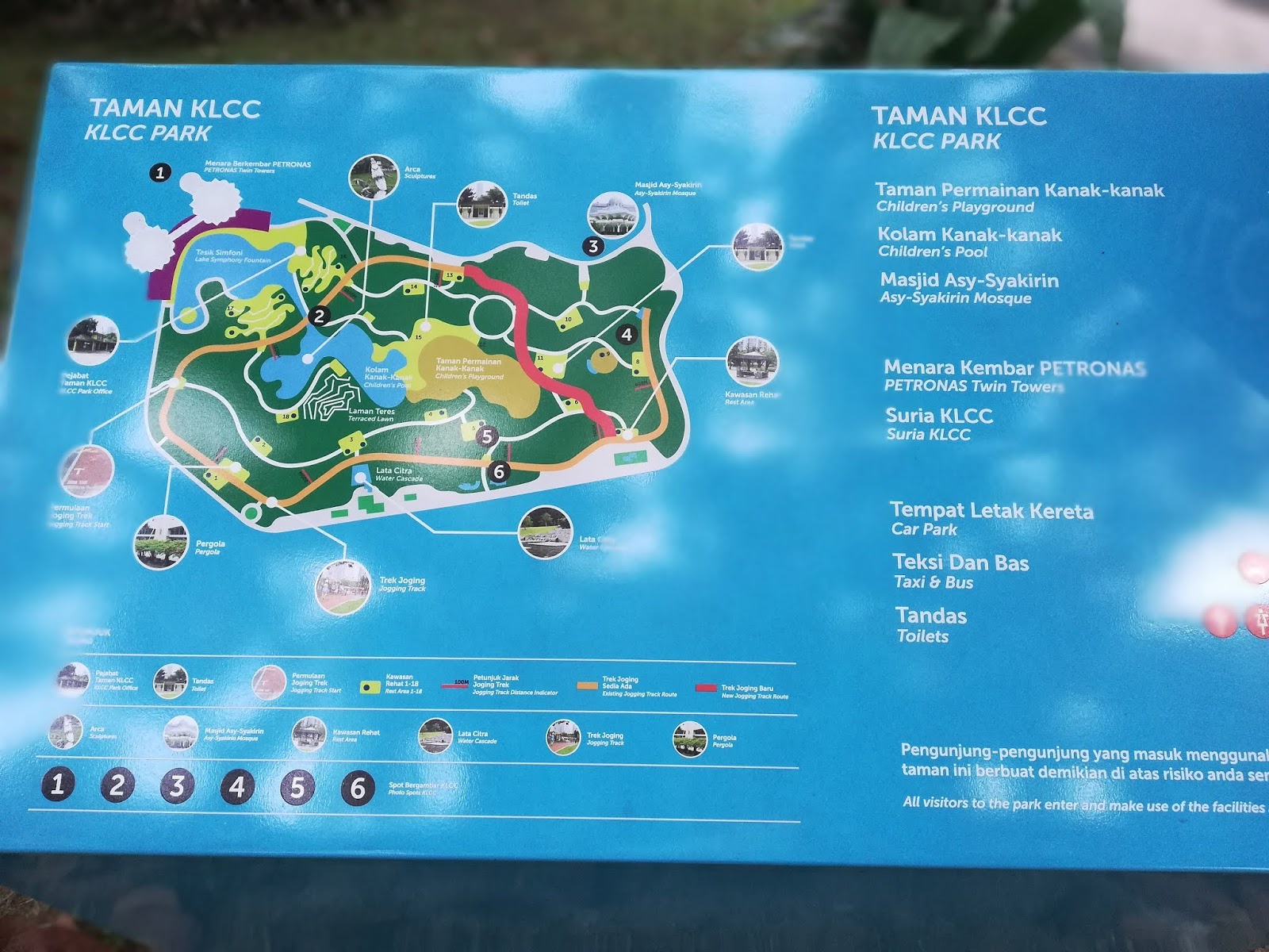 Yok Rempitan ...: Jom Jogging-KLCC Park