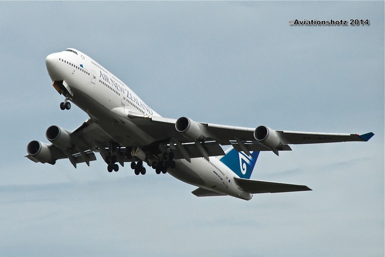 Aviationshotz: ZK-NBV - Air New Zealand B747-400
