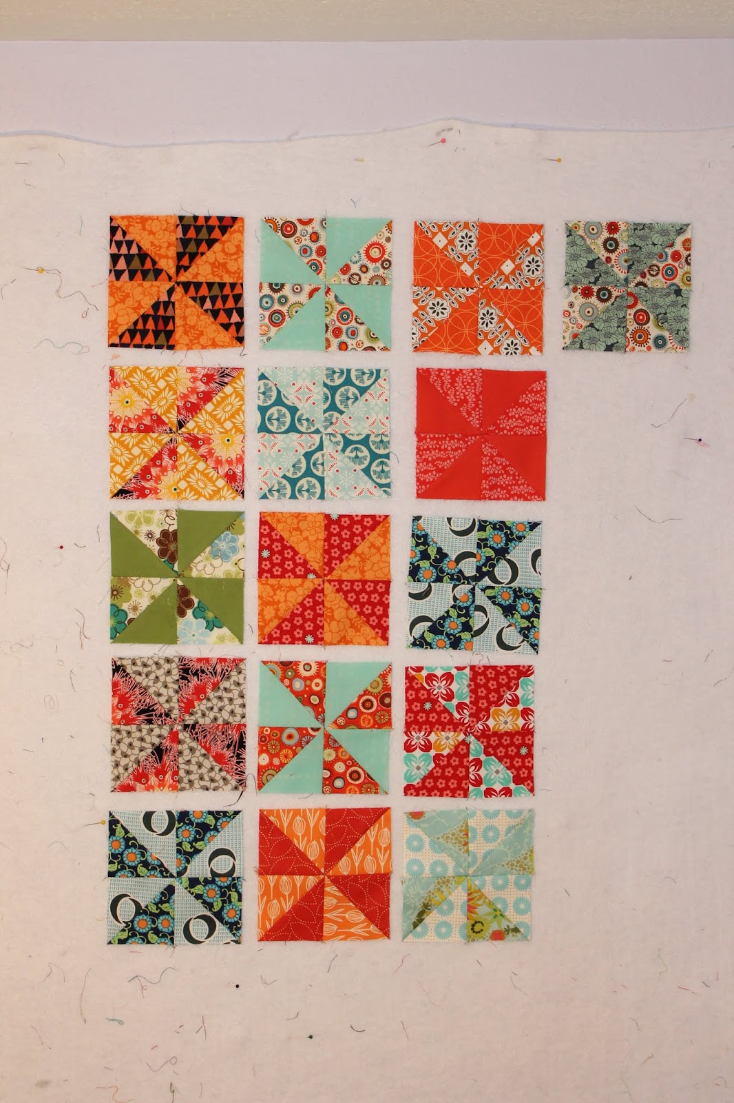 Quilting is more fun than Housework...: Happy Pinwheels