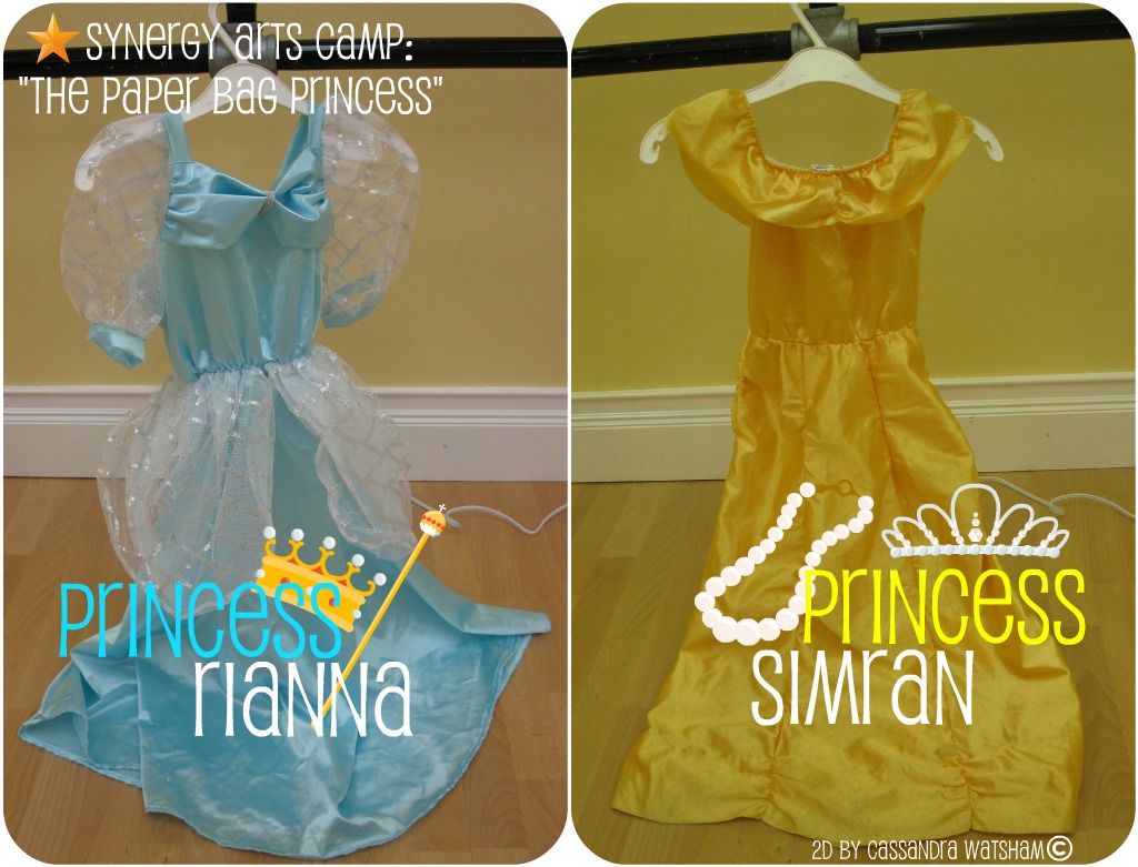 The Pursuit: Synergy Arts Camp: 'The Paper Bag Princess', Day One