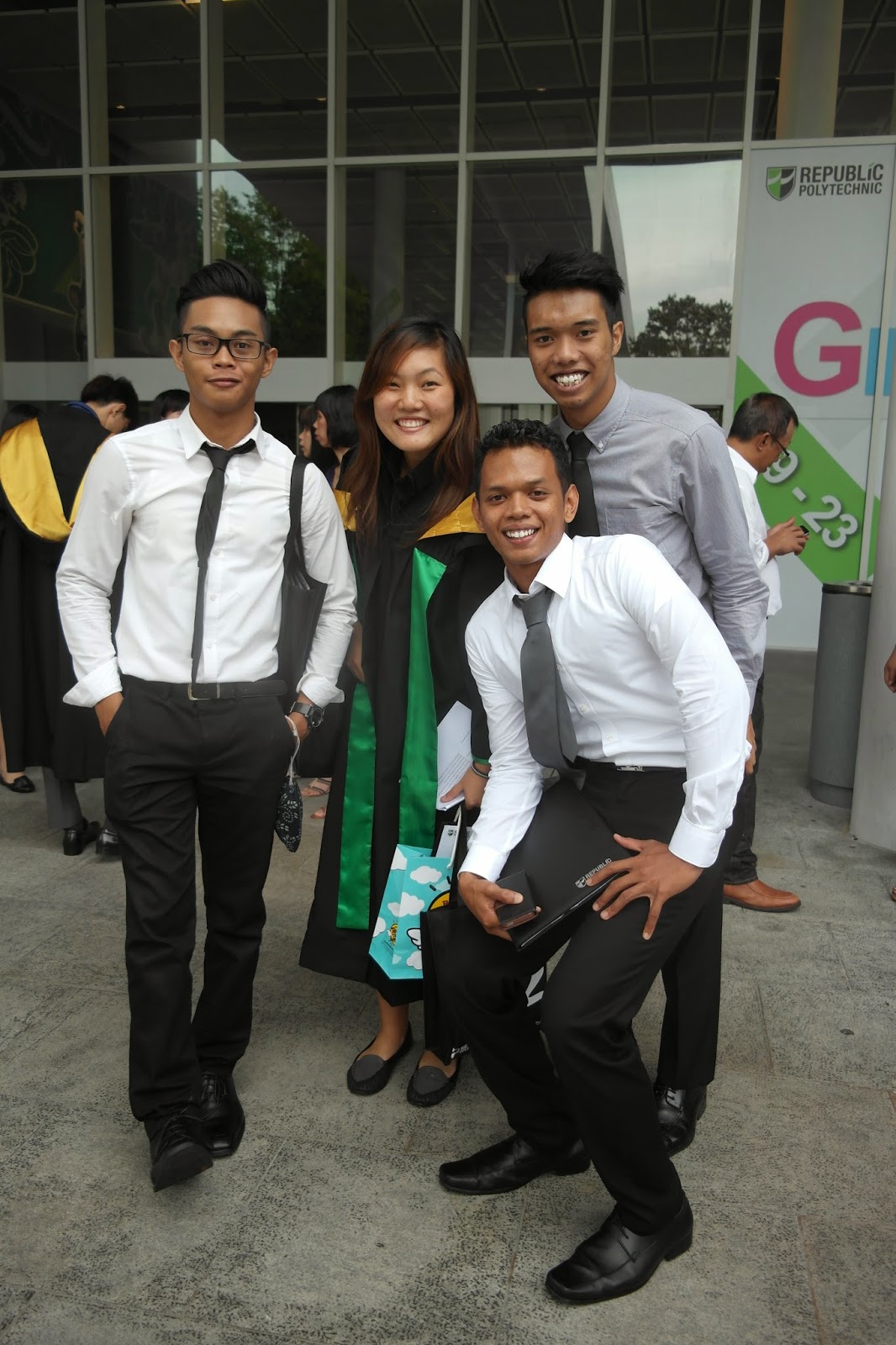 Graduation Ceremony in Republic Polytechnic - Tiffanythedeepfriedtofu