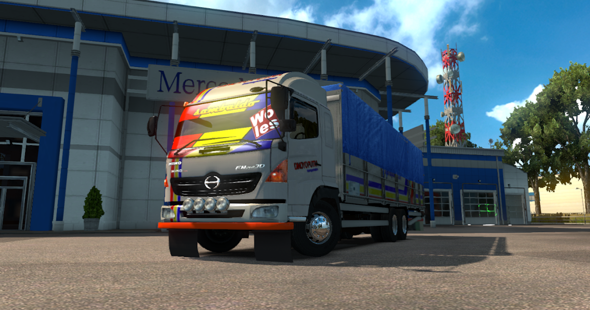Mod ets2 gratis dan sale: Mod ets2 truck hino 500 by hikmafico.