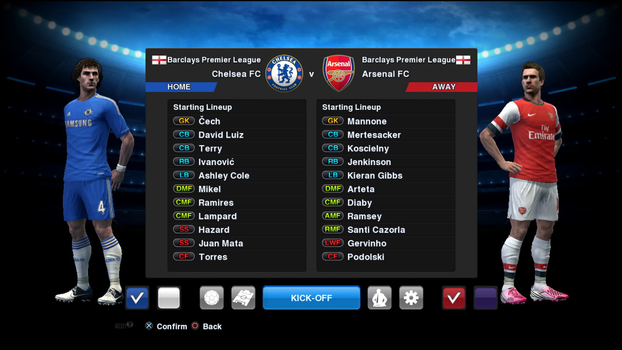 Free Download Chelsea 13 - 14 Kit Set PES 2013