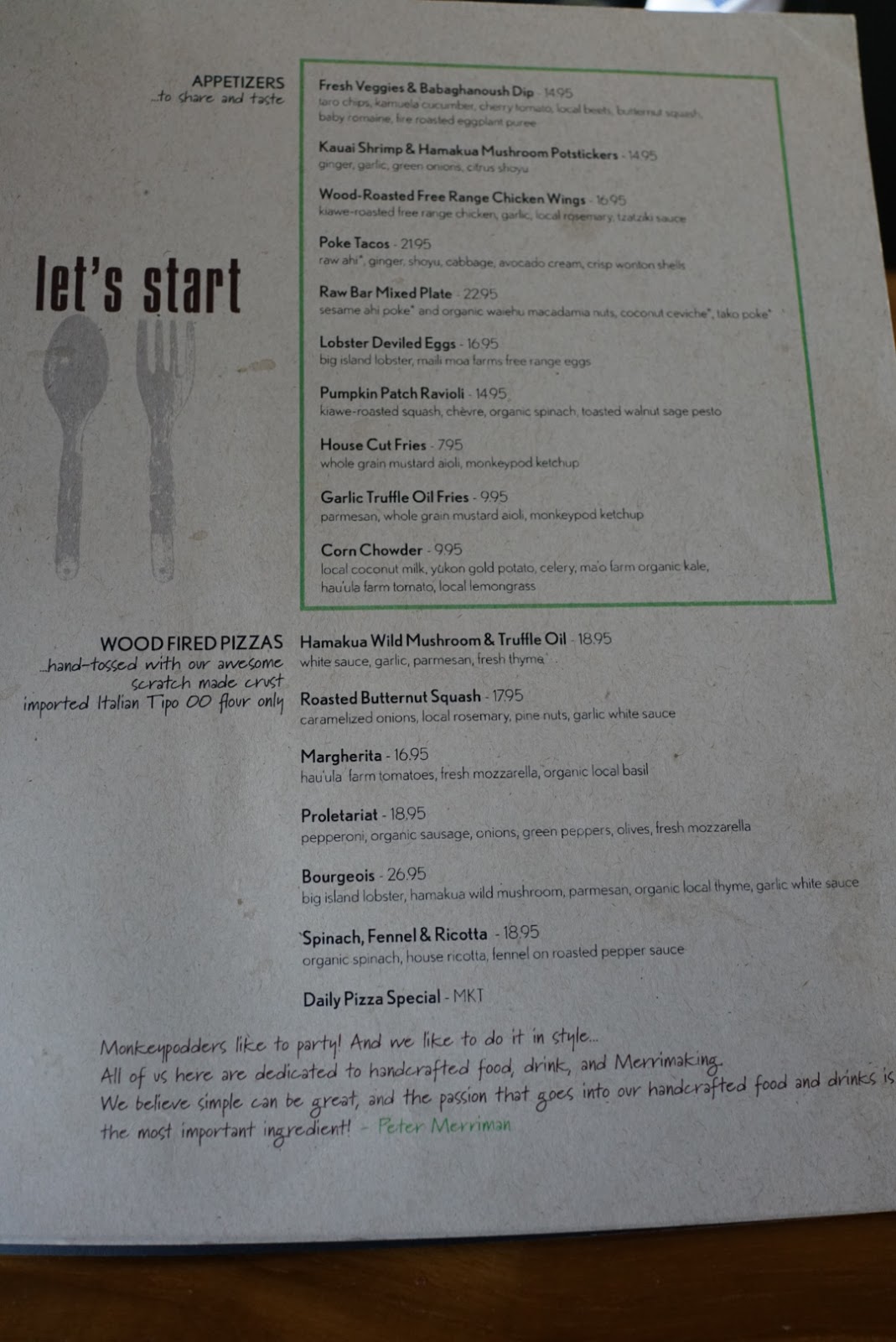 GREAT EATS HAWAII: MONKEYPOD KITCHEN - KO'OLINA