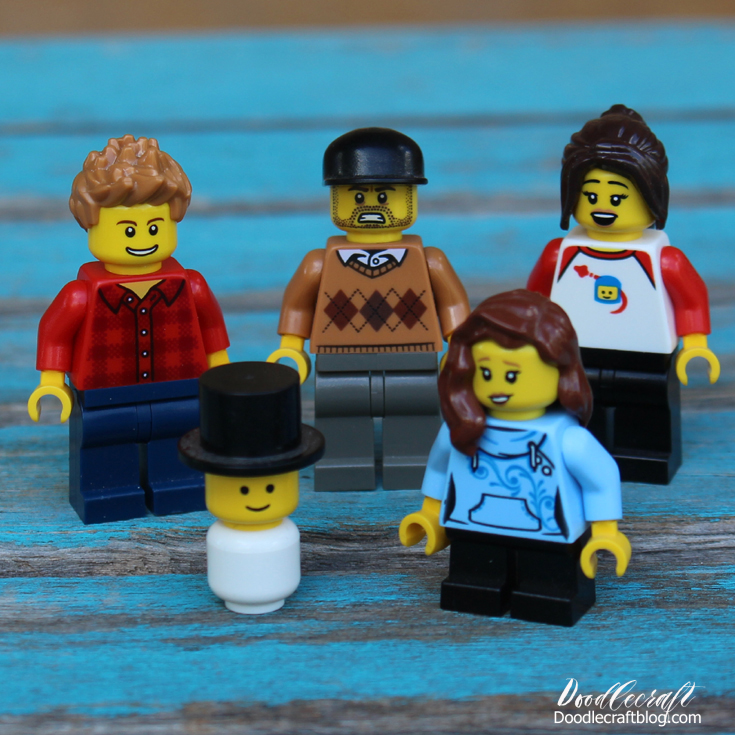 LEGO Minifigure Create-a-Character Station!