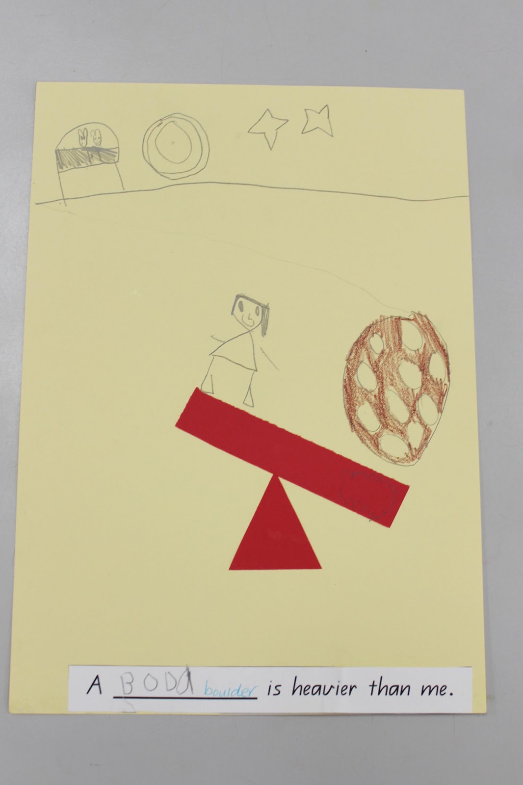 Heavier and Lighter - Maths Craftivity - Little Lifelong Learners