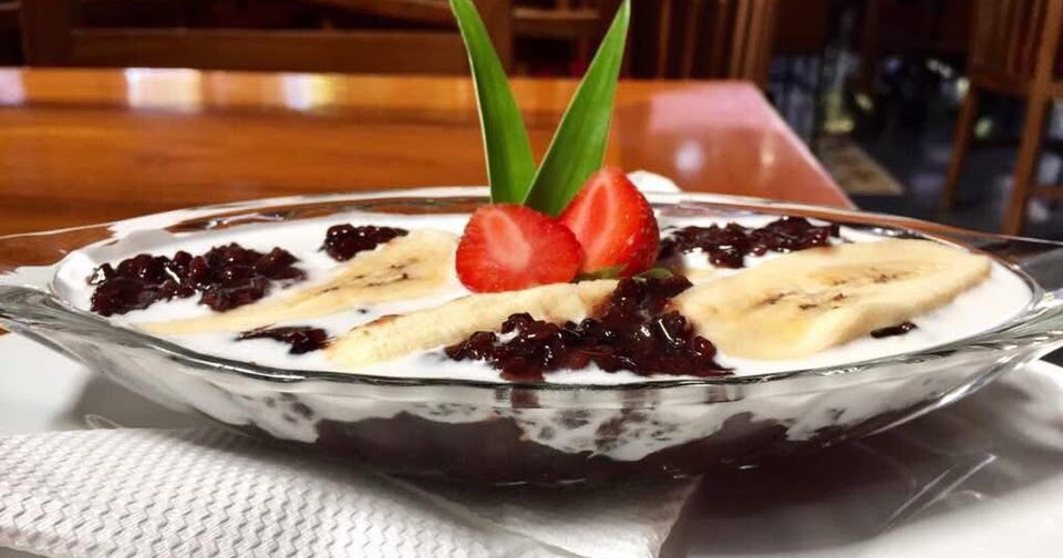 Healthy Dessert: Bubur Injin.