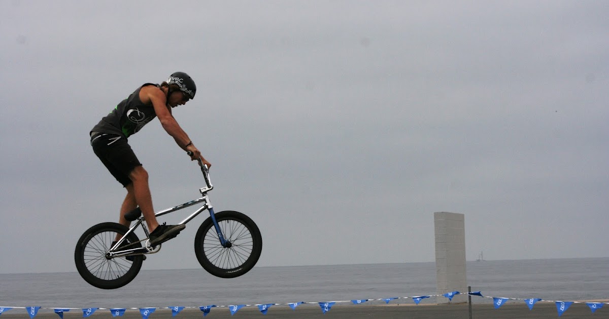 ciao! newport beach: BMX riding at the beach