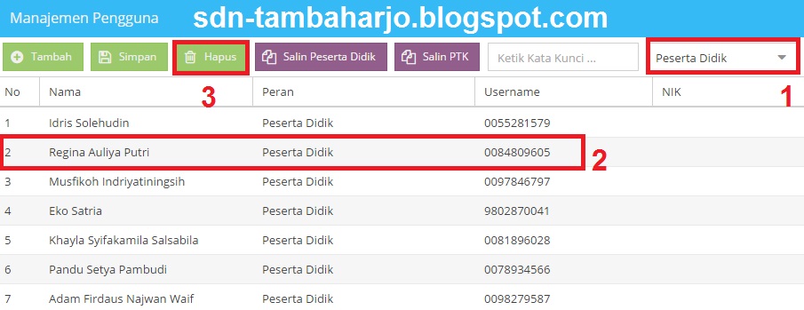 Cara Memunculkan Verifikasi PTK dan PD Yang Tidak Muncul di Aplikasi ...