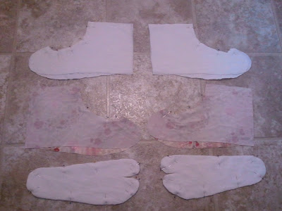 Seattle / Tacoma Kimono Club: Lined Stretch Tabi Tutorial